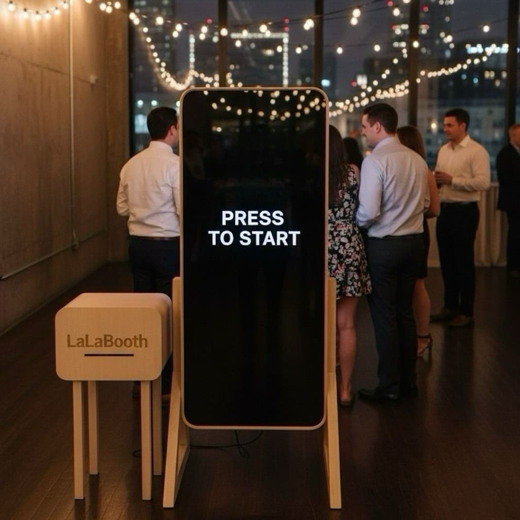 Stylish Photo Booth & Selfie Station Rentals in Houston, TX | LaLaBooth